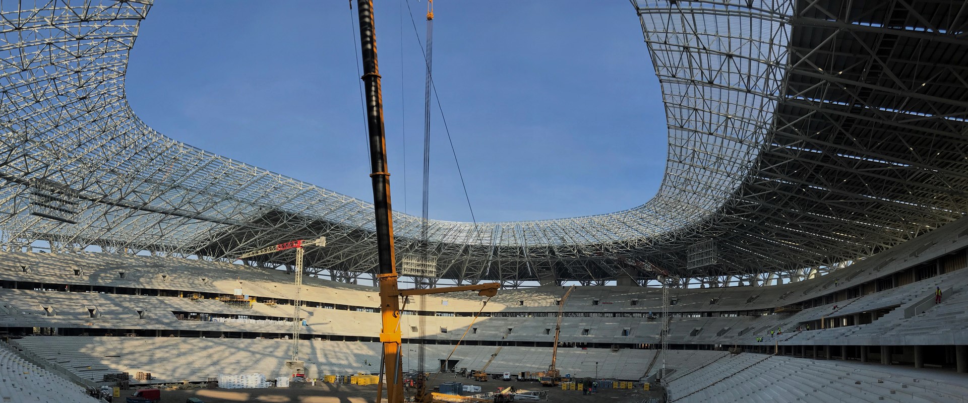 MC-Floor TopSpeed in the new Puskás Arena - MC-Bauchemie